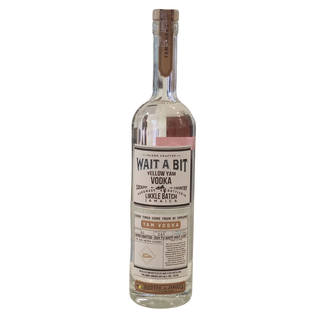 Wait a Bit Yellow Yam Vodka - 750ml – Port of Call Duty Free